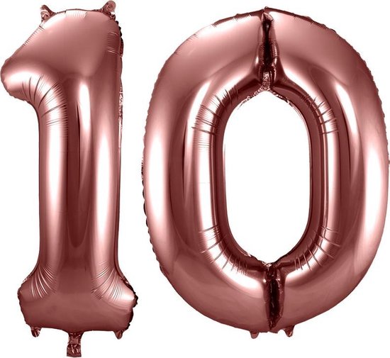 Cijfer 10 Brons – 86 cm | bol.com