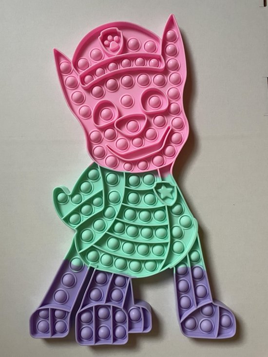 Fidget Toys- Popit XL - pop it XL - 40 cm - Paw Patrol - Marshal - ROSE ...