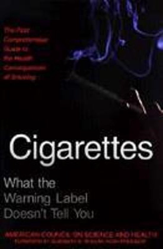Cigarettes, American Council On Science And Health | 9781573921589 ...