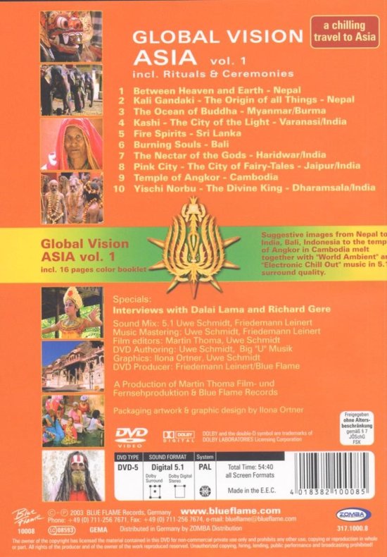 Global Vision Asia 1 (DVD) (Dvd) | Dvd's | bol.com