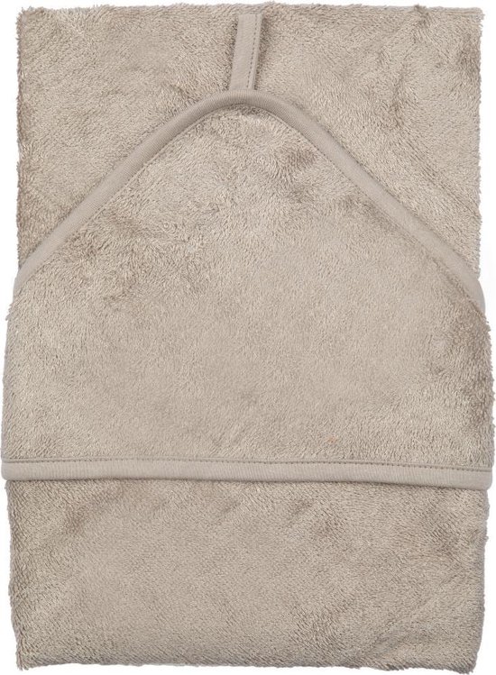 Timboo XL badcape - Feather Grey - cape - Handdoek - Bamboe | bol.com