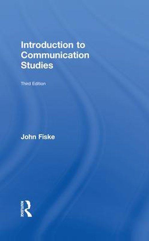 Introduction to Communication Studies | 9780415596480 | John Fiske ...