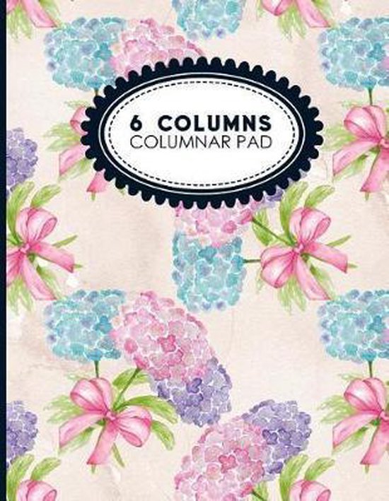 6 Columns Columnar Pad | 9781979718875 | Moito Publishing | Boeken ...