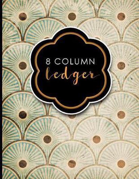 8 Column Ledger | 9781979773928 | Moito Publishing | Boeken | bol.com
