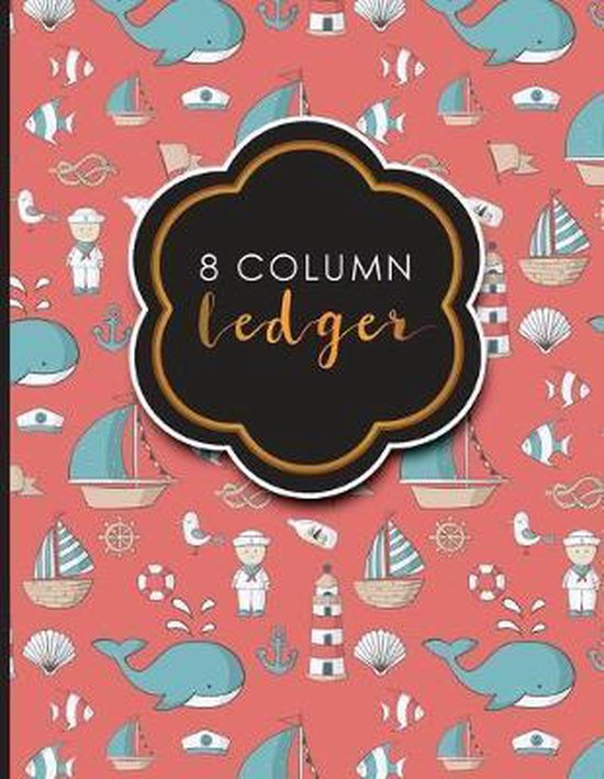 8 Column Ledger | 9781979829700 | Moito Publishing | Boeken | bol.com