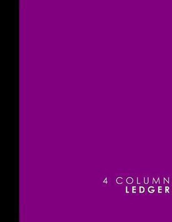 4 Column Ledger | 9781979590785 | Moito Publishing | Boeken | bol.com
