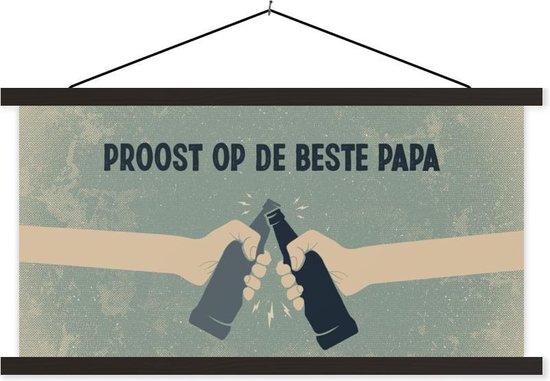 Posterhanger incl. Poster - Schoolplaat - Cadeau papa - Vaderdag ...