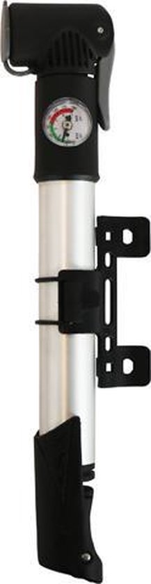 Dresco Handpomp Met Manometer 27,5 Cm Aluminium Grijs/zwart | bol