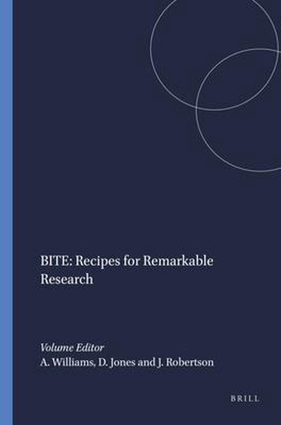 BITE: Recipes for Remarkable Research | 9789462095830 | Boeken | bol.com