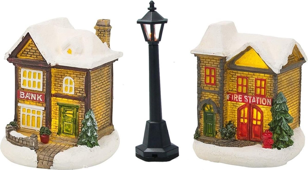 Banzaa Lantaarn Modelbouw 3 stuks – Led verlichting Miniatuur Bouw | bol