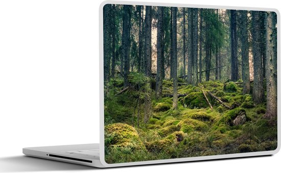 Laptop sticker - 14 inch - Bos - Boom - Mos - 32x5x23x5cm ...