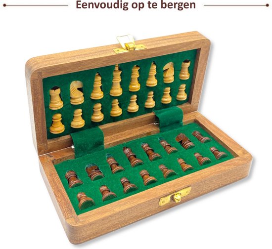 Royal Chess® Schaakspel – Reiseditie – Reisspel – Schaakbord – Luxe ...
