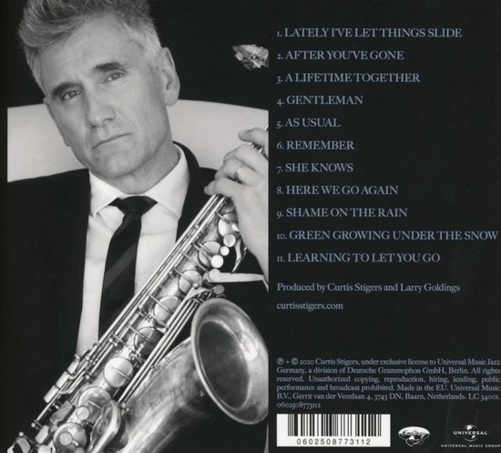 Curtis Stigers - Gentleman (CD), Curtis Stigers | Muziek | bol