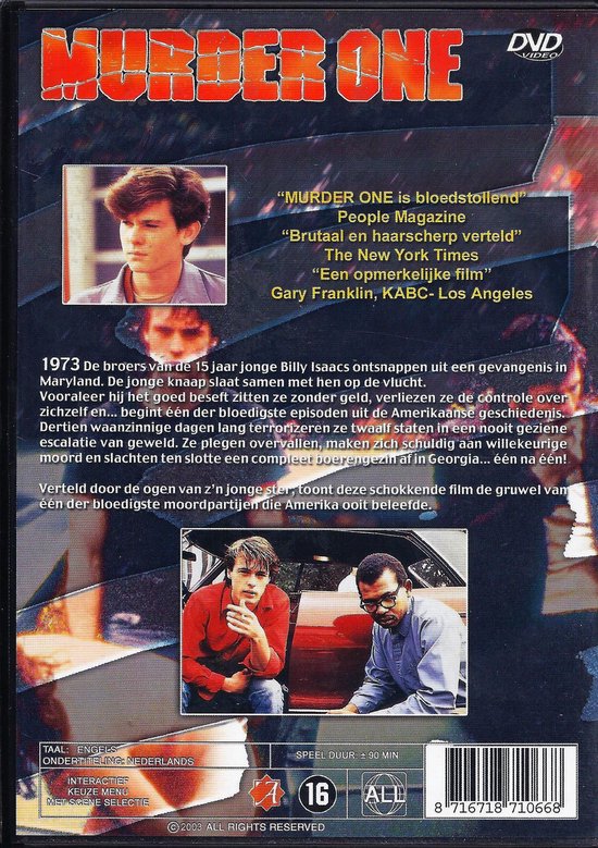 Murder One - Drama Thriller uit 1973 - Geregisseerd door Graeme ...