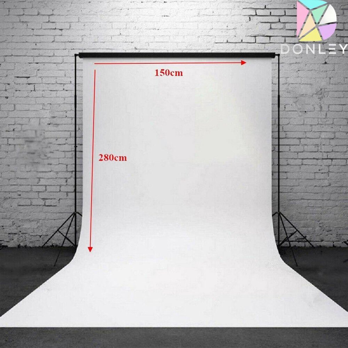 Whitescreen Vinyl - Vinyl wit scherm - 1.8 meter bij 3 meter - fotodoek ...