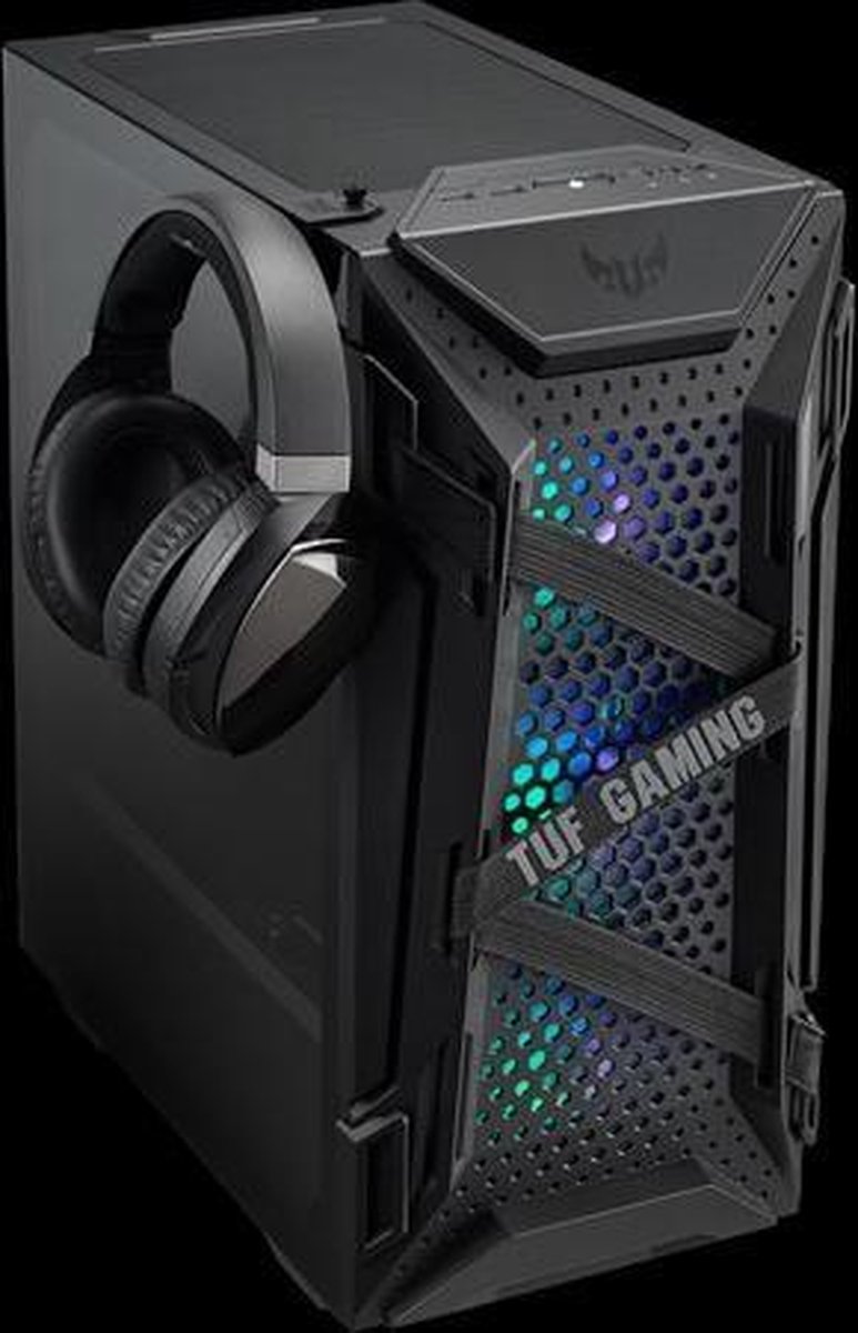 ASUS TUF Gaming GT301 - Towermodel - ATX - zwart - USB/Audio | bol.com