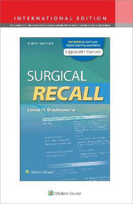 Surgical Recall | 9781975152970 | Lorne Blackbourne | Boeken | bol.com