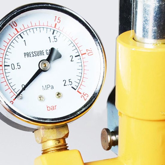 Machine hydraulique manuelle de pompe d' Test de contrôle de pression d ...