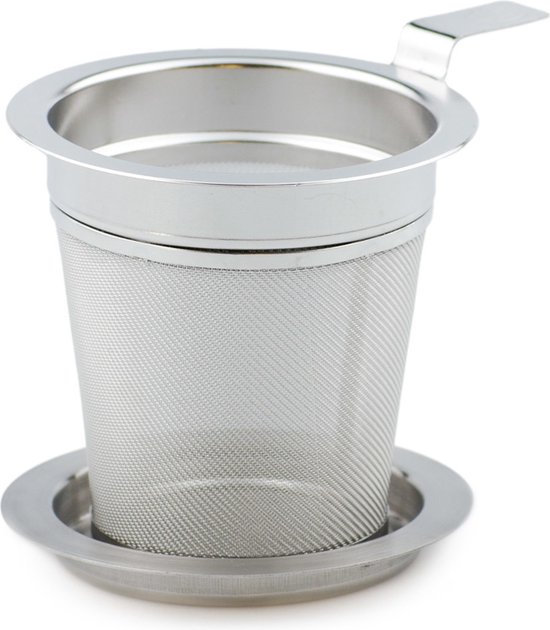 CHA-CULT - Theefilter voor Theepot - RVS - maat L - Ø 7 cm | bol