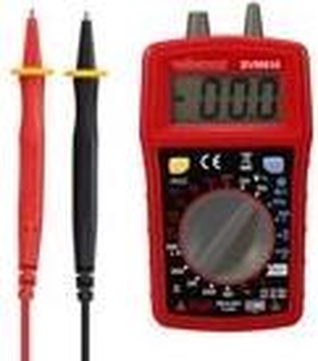 Velleman - Digitale Multimeter - Cat III 300 V / Cat II 500 V - 10 A ...