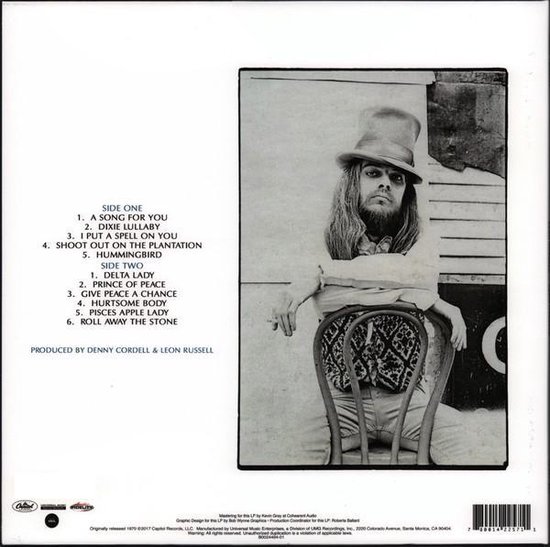 Leon Russell (Coloured Vinyl), Leon Russell | LP (album) | Muziek | bol