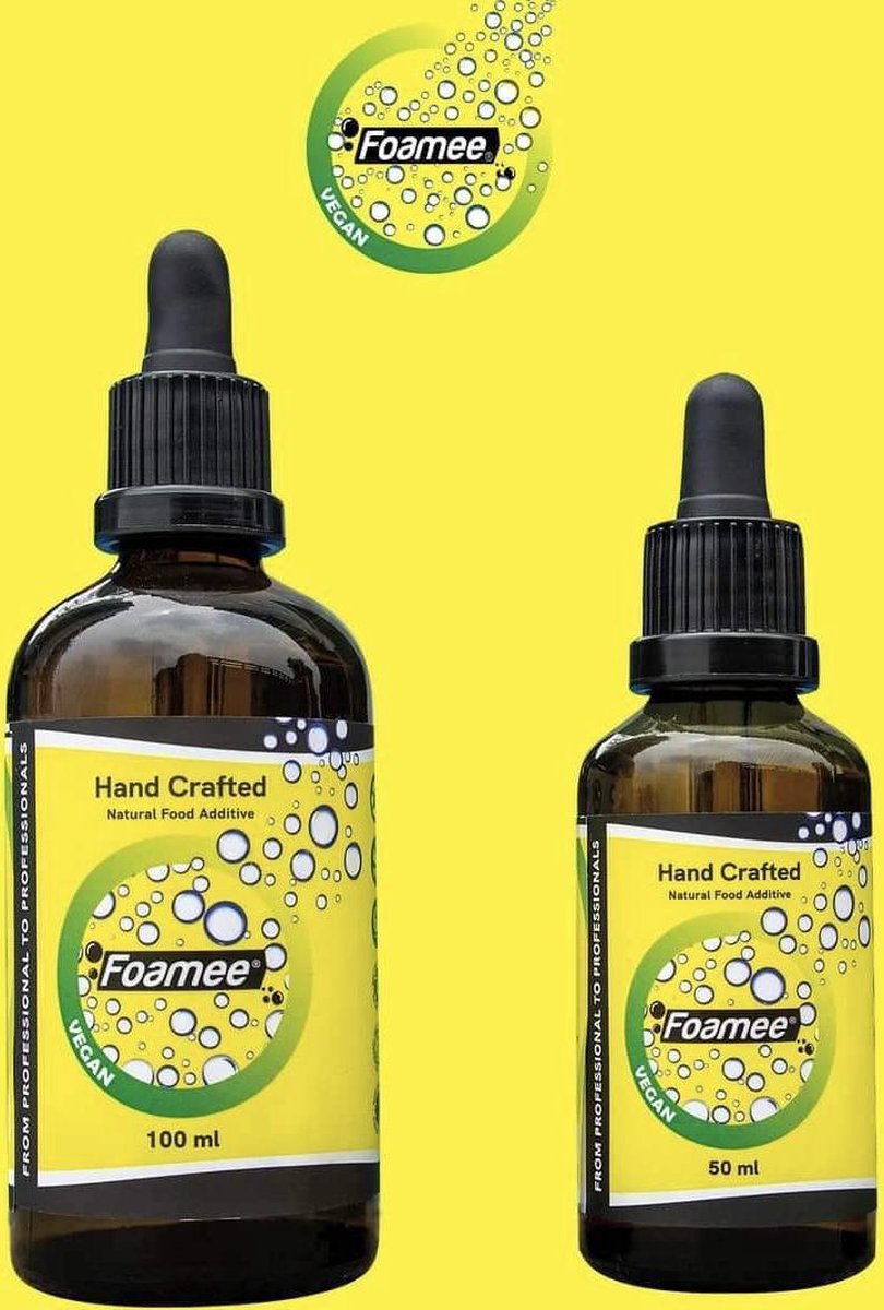 Foamee - 50ml - Cocktail Foamer - Vegan - Gluten Vrij - Geen Pinda ...