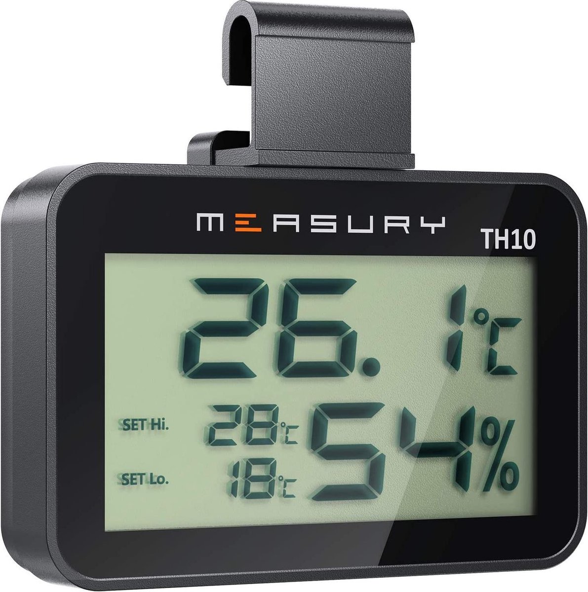 Hygrometer thermometer voor het terrarium, digitale thermohygrometer ...