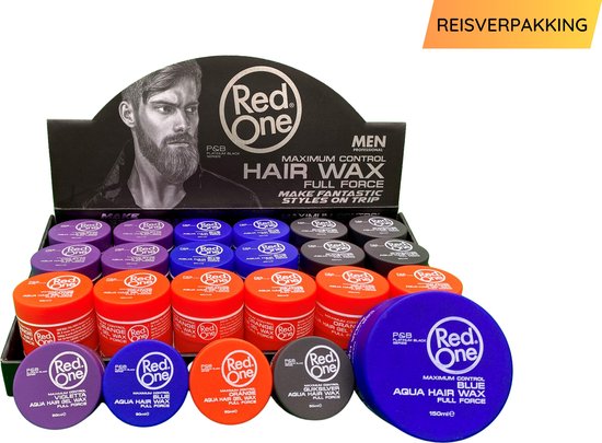 36-pack Red One wax 50ml Reisverpakking - Ideaal voor Vakantie ...