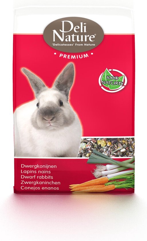 Deli Nature Premium Konijnen 3 kg | bol