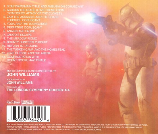 John Williams, London Symphony Orchestra - Star Wars: Attack Of The ...