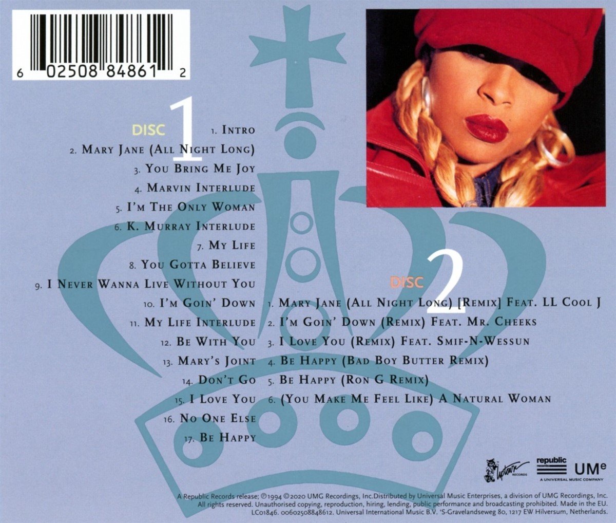 Mary J. Blige - My Life (CD) (Reissue), Mary J. Blige | CD (album ...