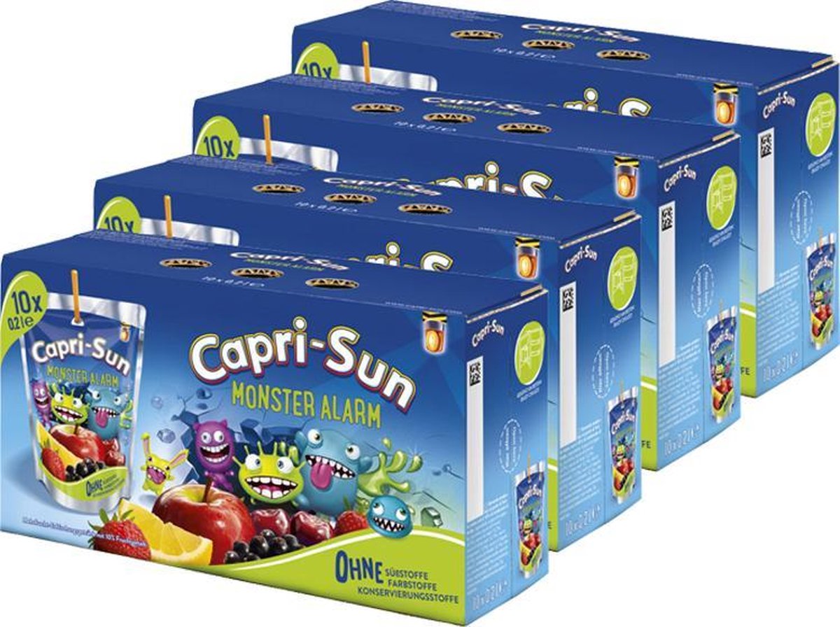 Capri Sun - Monster Alarm - 4x 10x200 ml | bol
