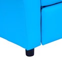 Kinderfauteuil Mini voor 3-6 jr. met ligfunctie Blauw - Kinderstoel ...