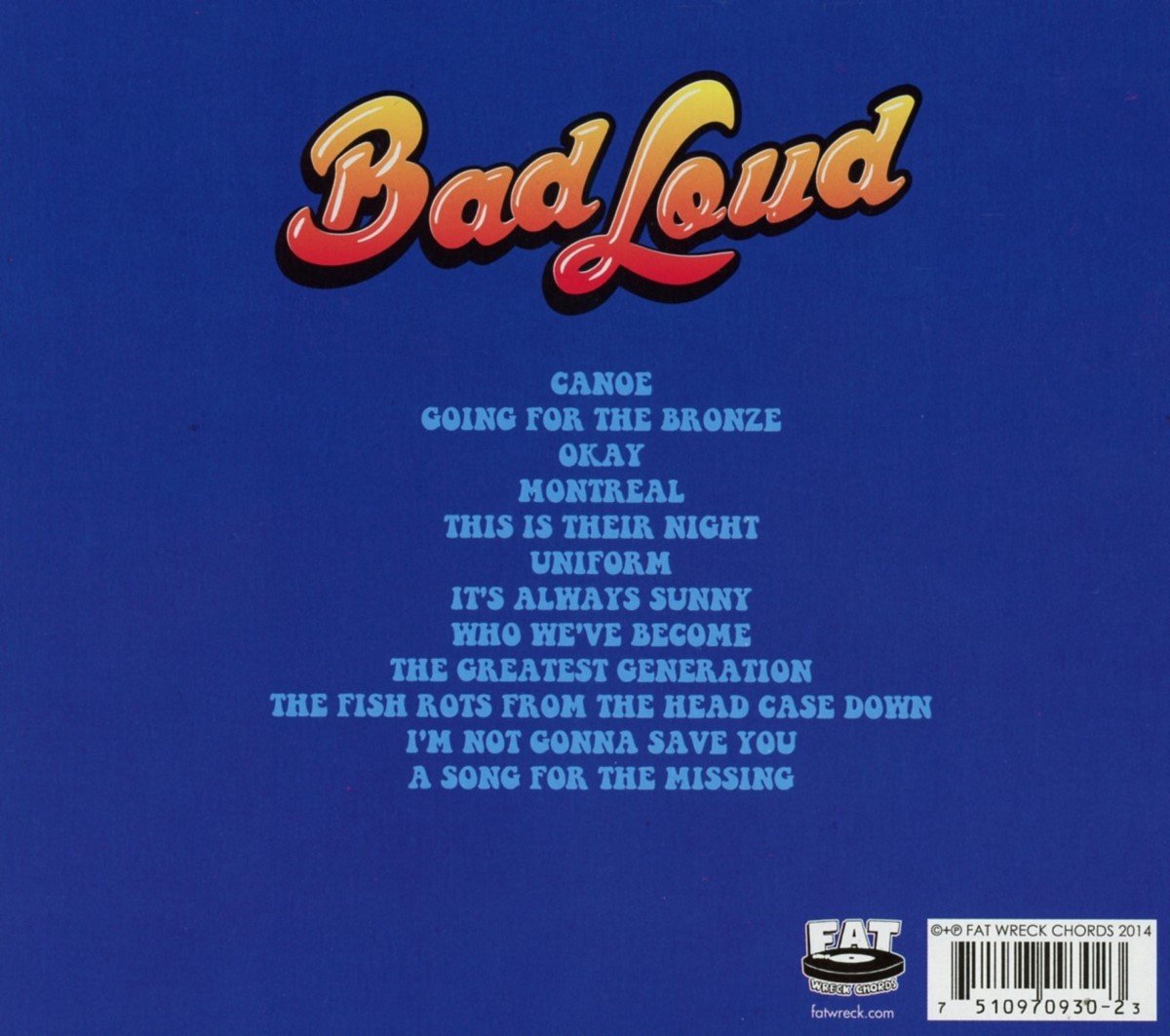 Joey Cape's Bad Loud - Joey Cape's Bad Loud- Volume One (CD), Joey Cape ...