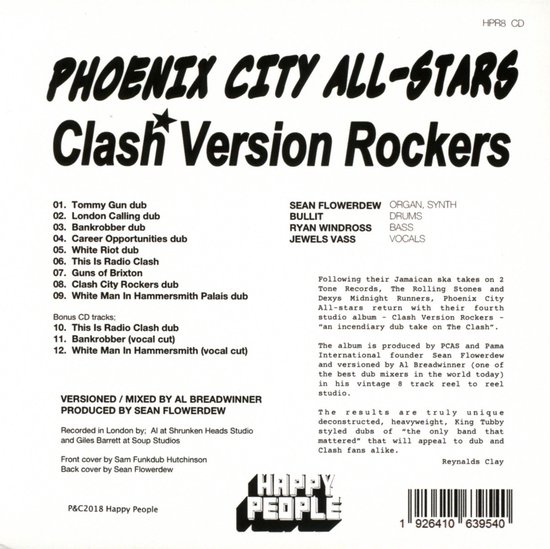 Clash Version Rockers, Phoenix City All-Stars | CD (album) | Muziek | bol