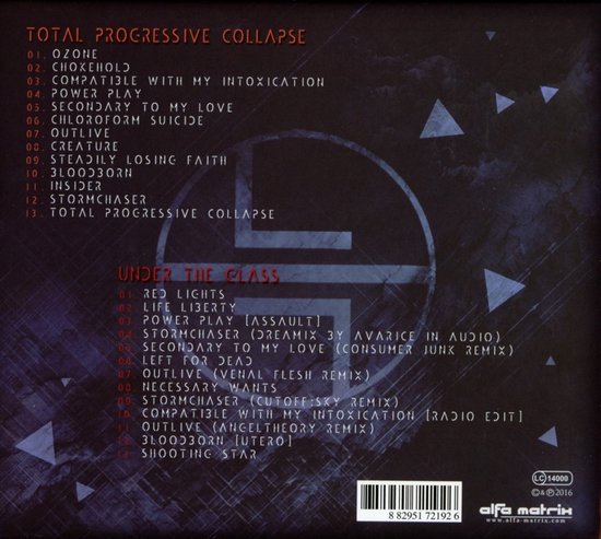 Entrzelle - Total Progressive Collapse (2 CD) (Limited Edition ...