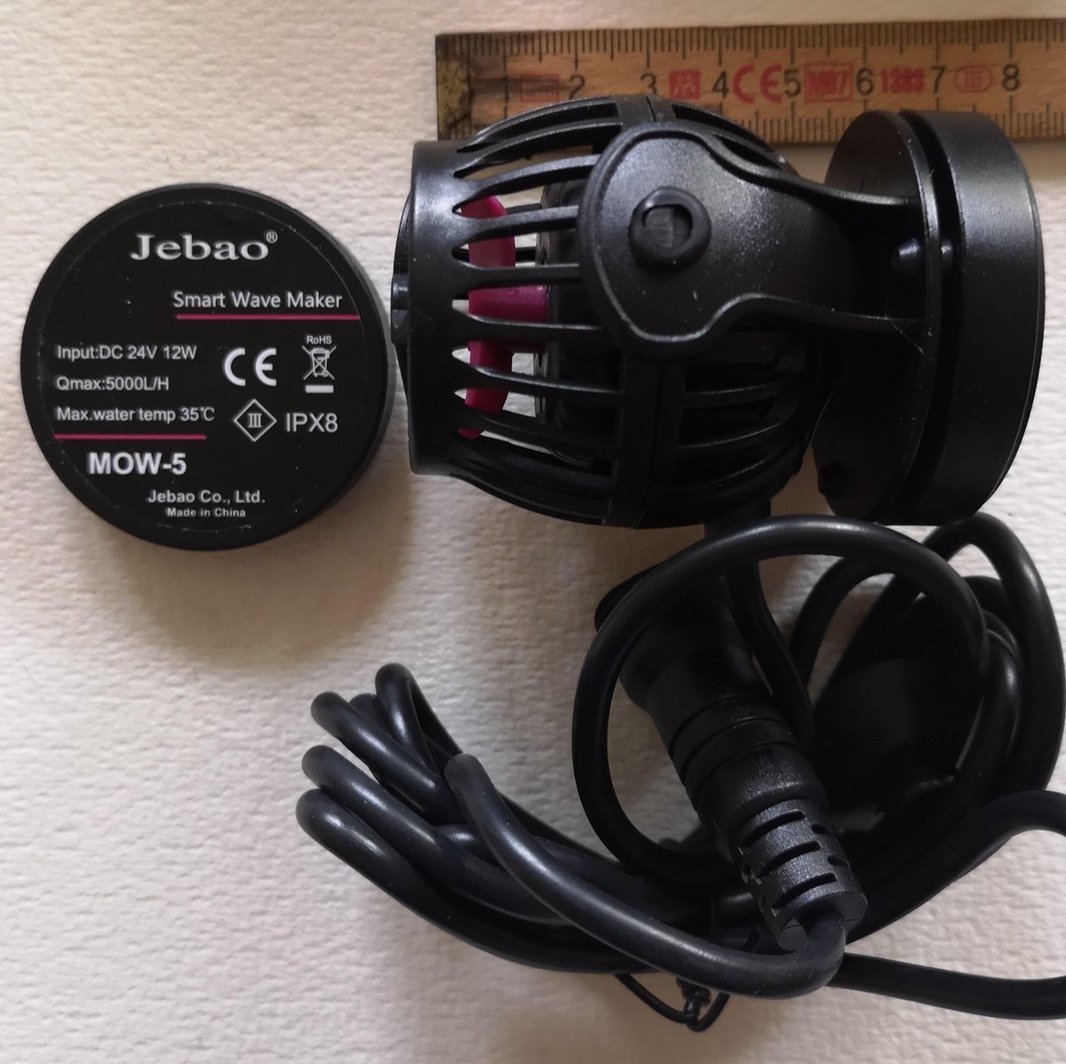 Stromingspomp Aquarium Jecod / Jebao MOW-5 met LCD Display Controller en Wifi Controlled | bol.com
