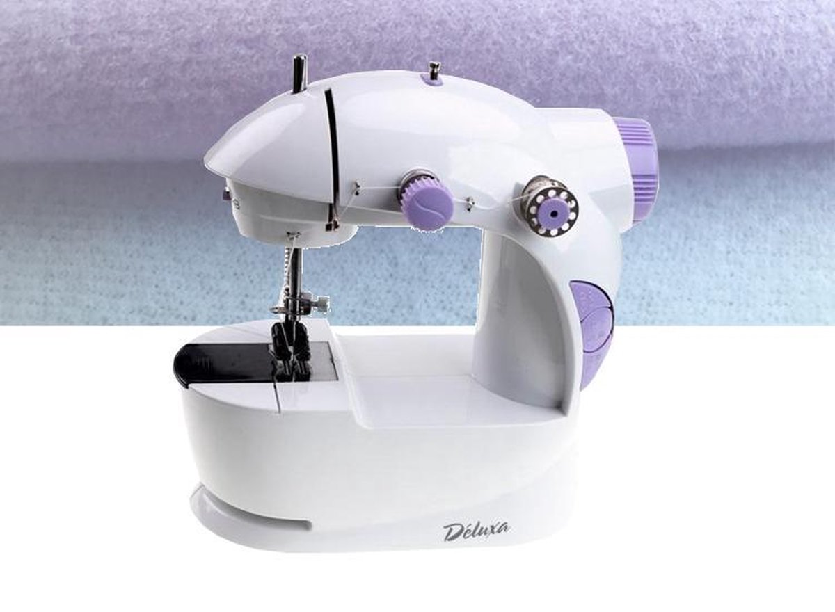 Deluxa mini naaimachine - Paars | bol.com