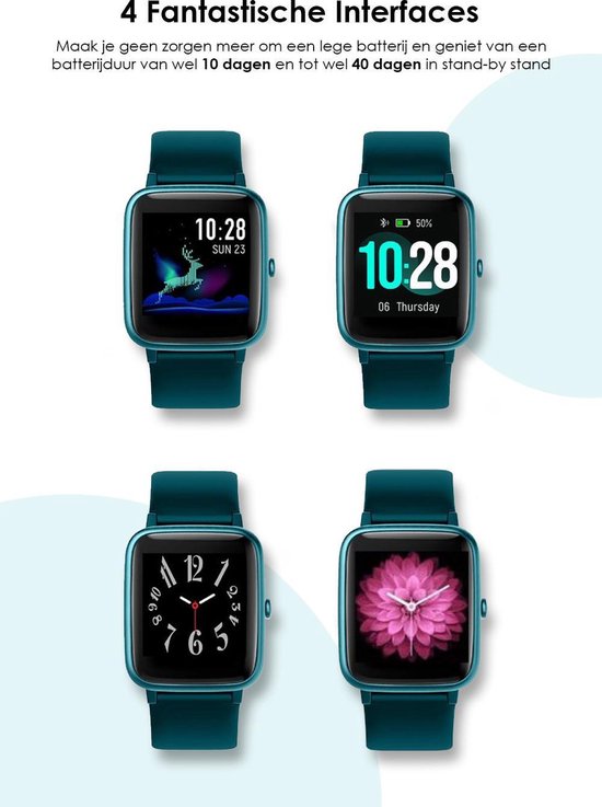 Maoo Personal Health Smartwatch - Sporthorloge - Dames en Heren ...