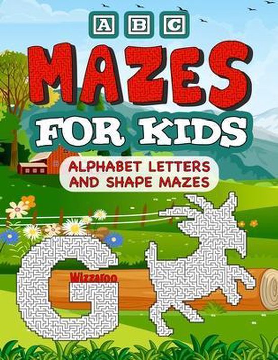 ABC Mazes For Kids, Wizzaroo | 9798542856483 | Boeken | bol