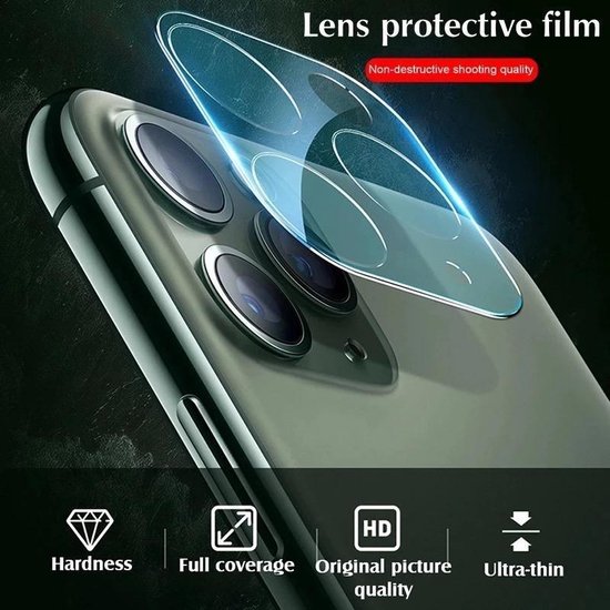Camera Lens Protector for Iphone 12PRO_Camera Lens Beschermming Voor Iphone 12PRO(3D... | bol