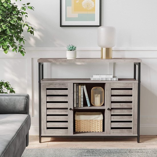 |kast|dressoir kast|opbergkast|kast met deurtjes|VASAGLE Dressoir ...