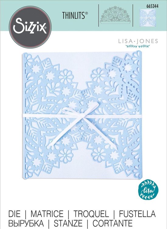 Sizzix Thinlits Snijmal - Snowflake Wrap | bol