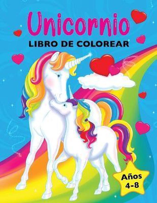 Unicornio libro de colorear, Golden Age Press | 9781955421027 | Boeken ...