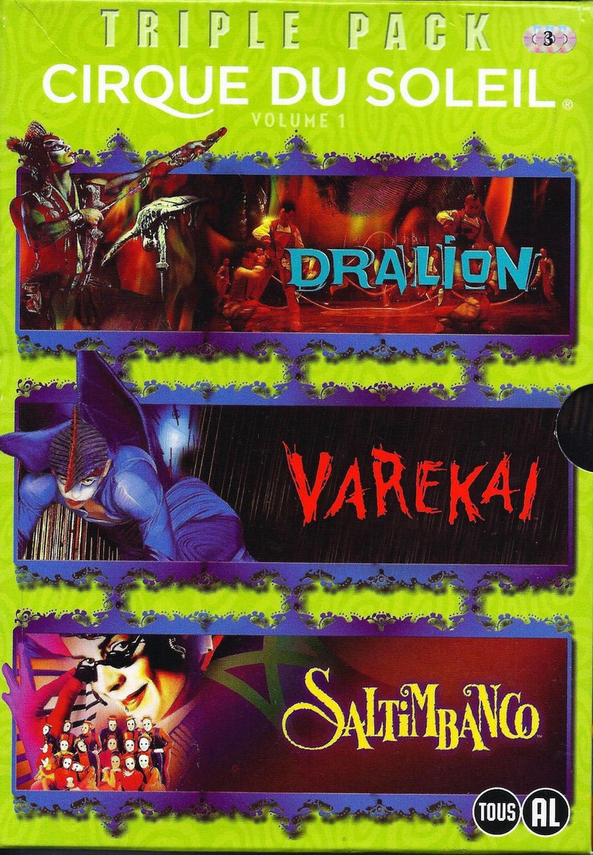 Cirque Du Soleil Triple Pack 1 (Dvd), nvt | Dvd's | bol.com
