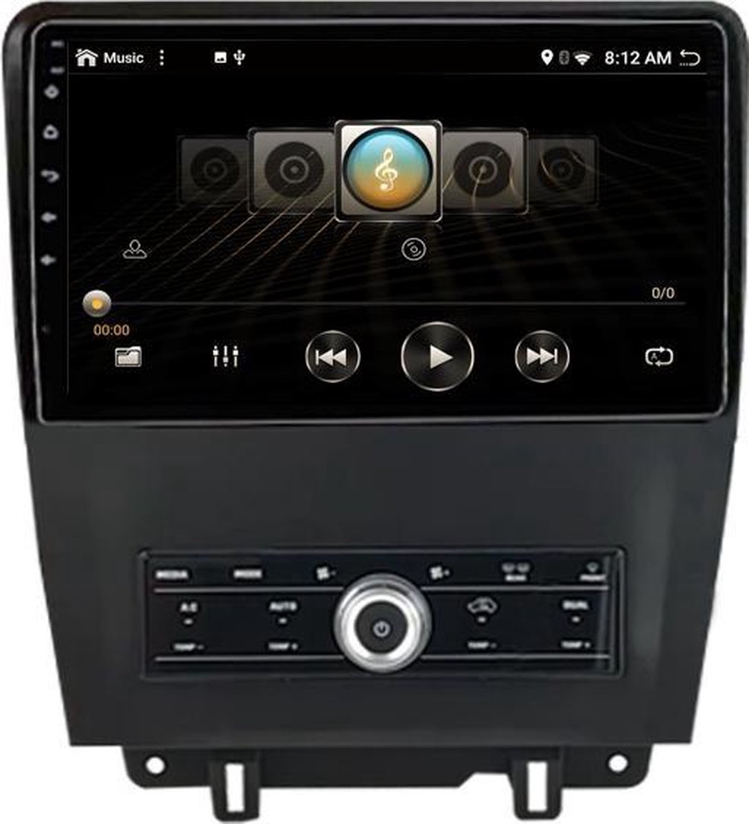 Android 11 Navigatie Ford mustang 2010-2014 touch Screen carkit ...