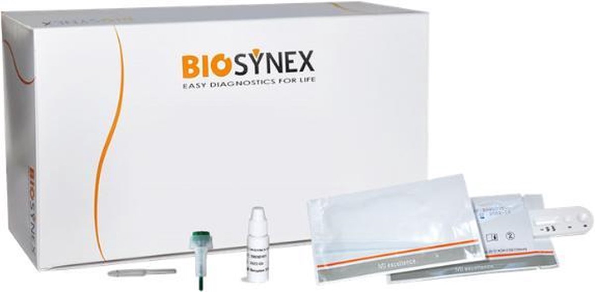 Biosynex Covid-19 Ag BSS zelftest 25 stuks | bol.com