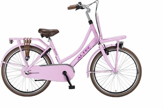 Altec Dutch - Fiets - Meisjes - Zwart - 24 Inch | bol.com