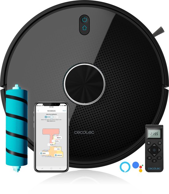 Cecotec 4090 serie - Robotstofzuiger met dweilfunctie - Wifi en ...