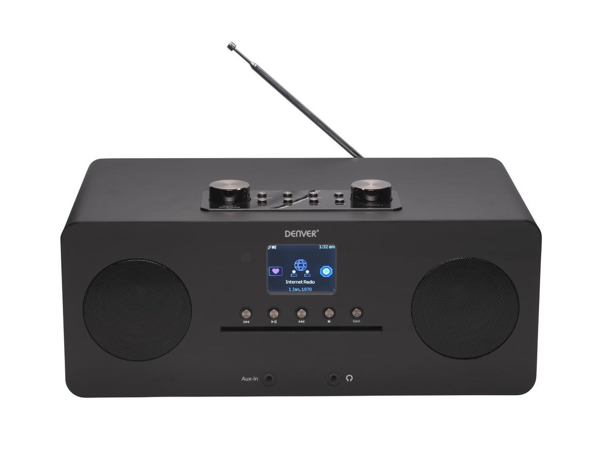 Denver Internetradio - DAB Radio - FM Radio - CD Speler - Bluetooth ...